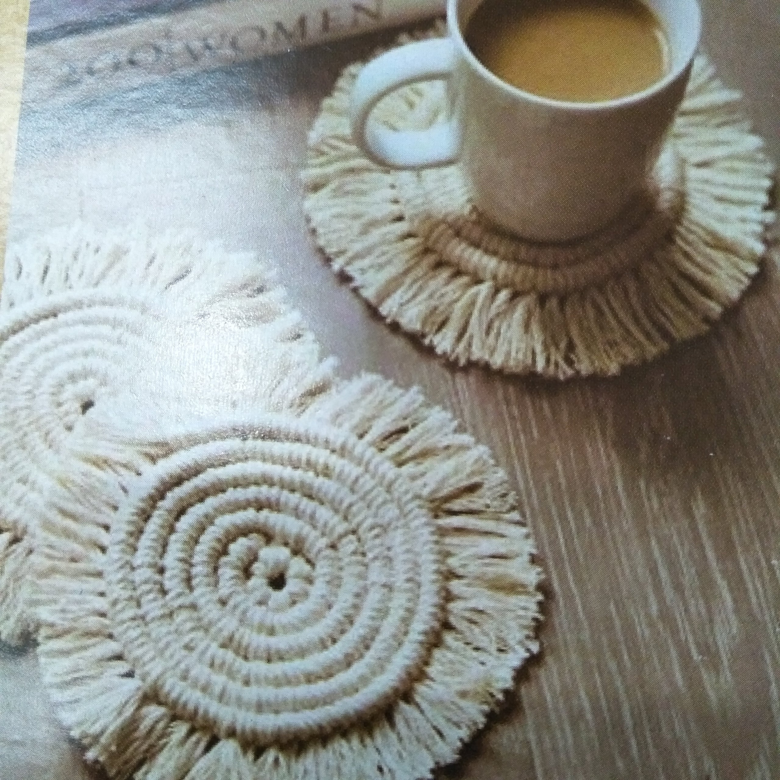 DIY Macrame Coaster Kit | CJ's Yarn Place